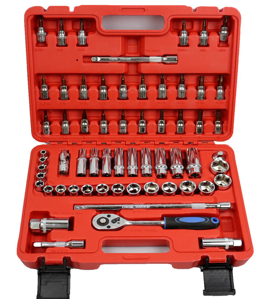 61pcs Socket Set (3/8") – APEX